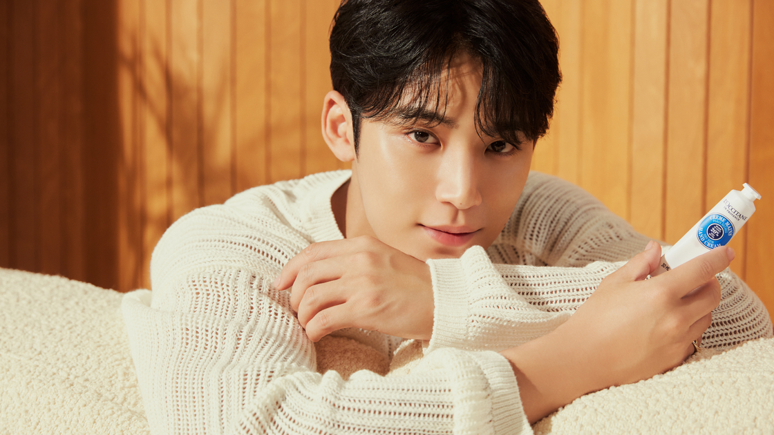 MINGYU from SEVENTEEN’s Favorite Body Care from L'OCCITANE